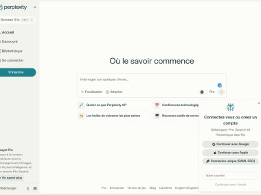 Télécharger Perplexity AI pour Android, iOS, Service en ligne, Extension Google Chrome - Frandroid