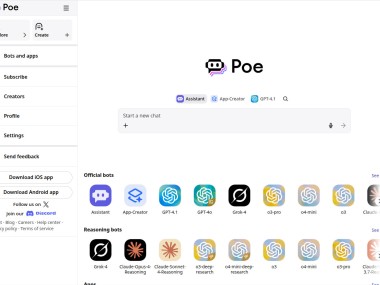 Download Poe (free) for Windows, macOS, Android, iOS and Web App | Gizmodo
