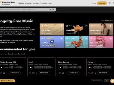 Download PremiumBeat for Web App | Gizmodo