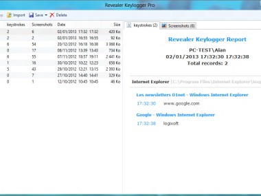 Télécharger Revealer keylogger en version Windows - Numerama