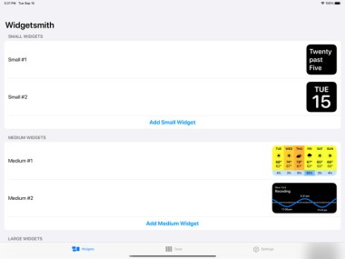 Télécharger Widgetsmith en version iOS - Numerama