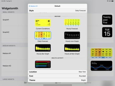 Télécharger Widgetsmith en version iOS - Numerama