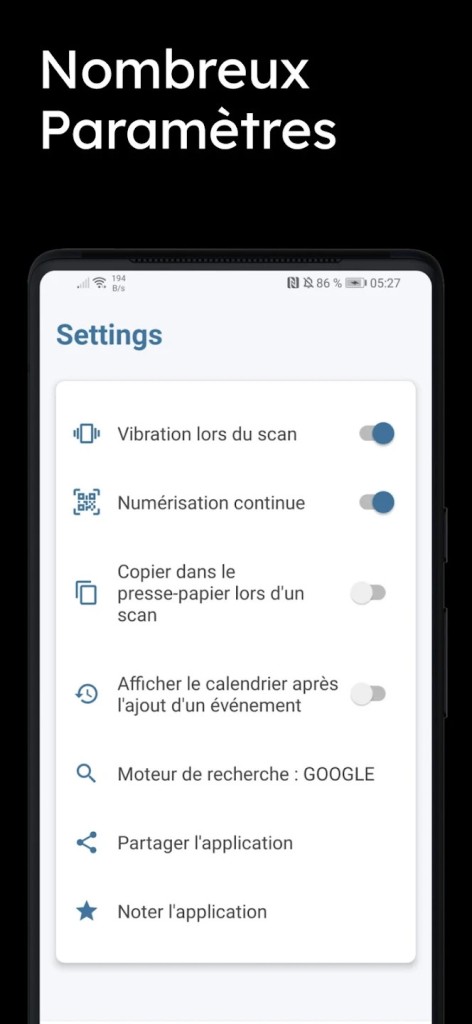 Télécharger Scanner QR code & code-barres pour Android et APK - Frandroid